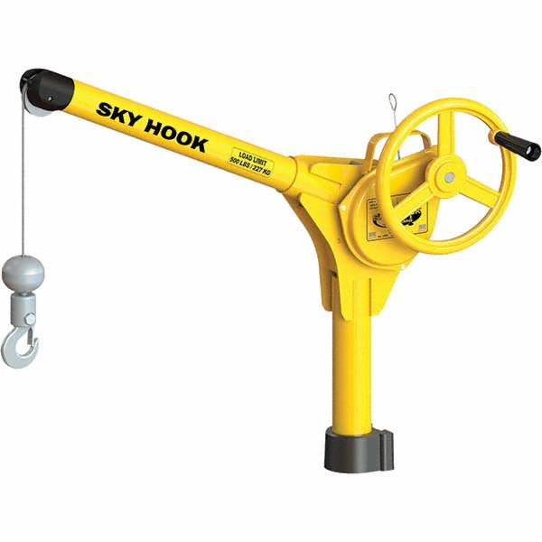 Sky Hook - 500 Lb Steel Lifting Hook Crane | MSC Direct