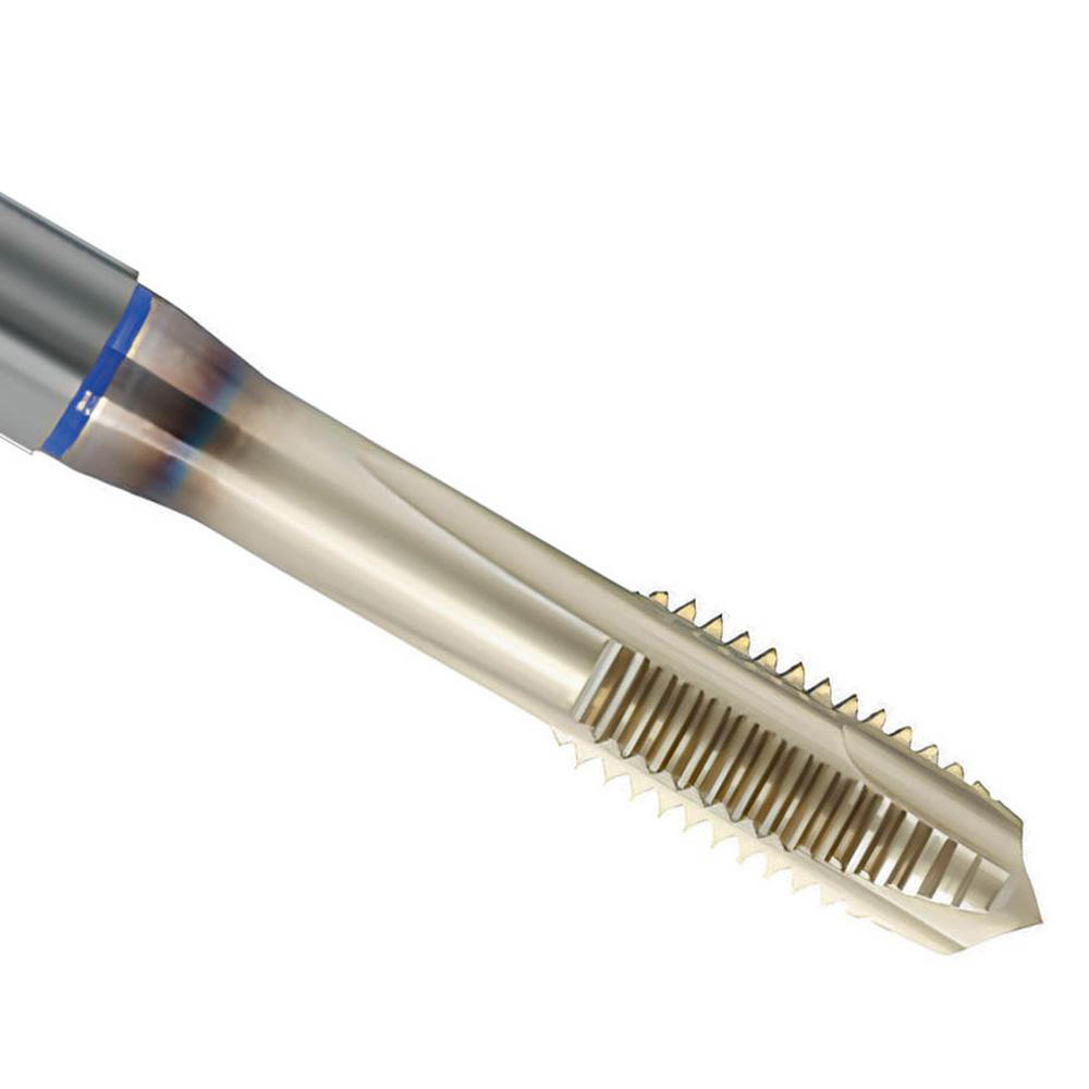 Guhring - Spiral Point Tap: M6x1 Metric, 3 Flutes, Plug Chamfer, 6GX Class of Fit, HSS-E Cobalt ...