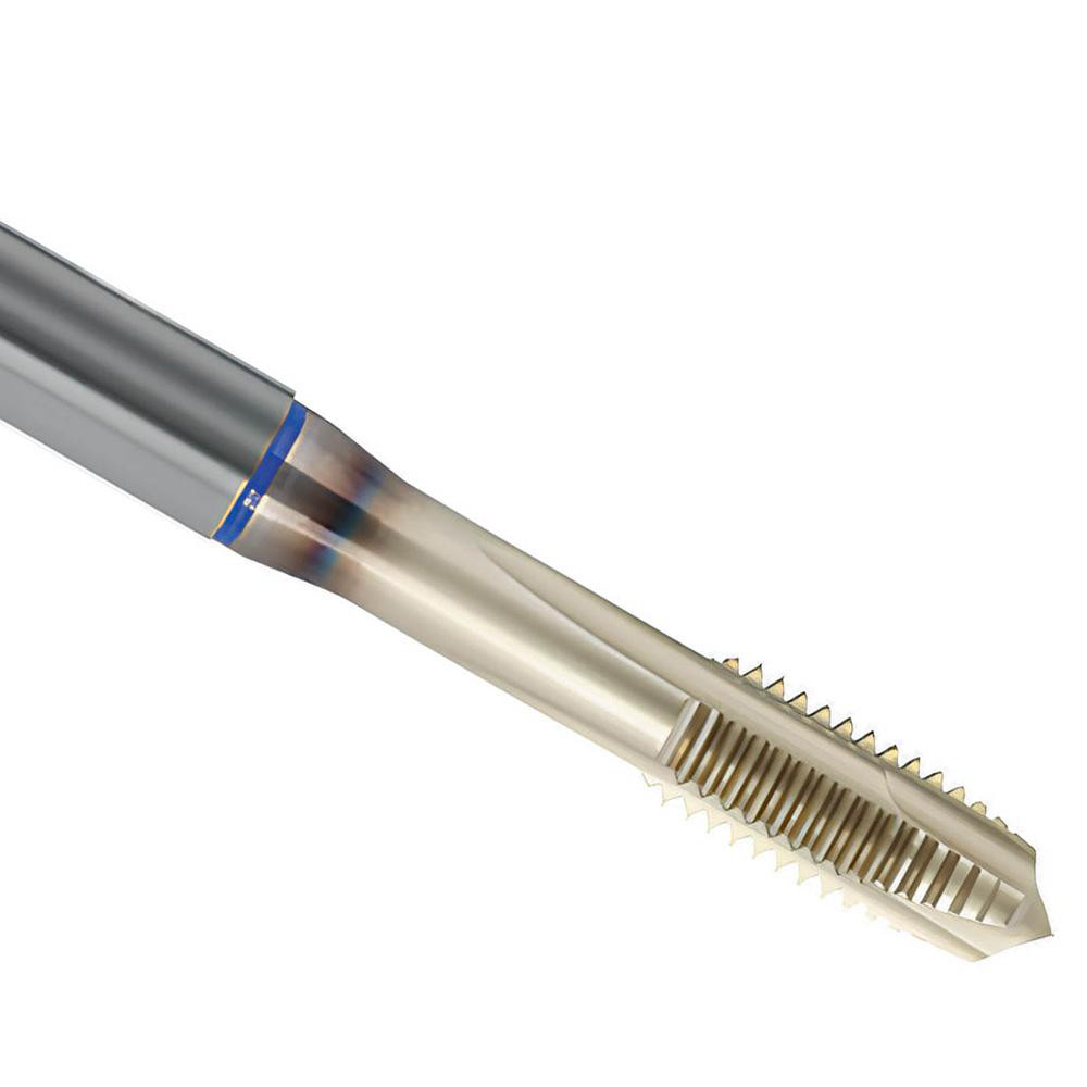 Guhring - Spiral Point Tap: M6x1 Metric, 3 Flutes, Plug Chamfer, 6HX Class of Fit, HSS-E Cobalt ...