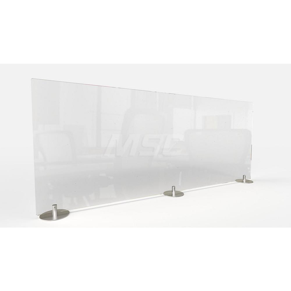 Ghent - Social Distancing Partition: 59" OAW, Clear | MSC Direct