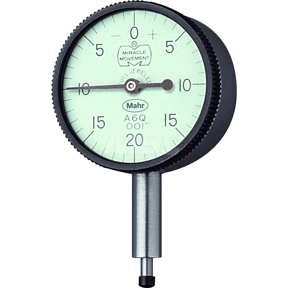 Mahr - Dial Drop Indicator: 0.1000" Max Measurement, 0-20-0 Dial Reading, +/-0.001" Accuracy ...