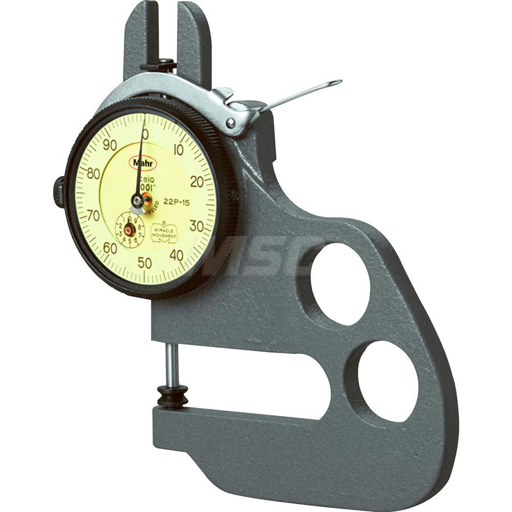 Mahr - Dial Thickness Gages; Minimum Measurement (mm): 0; Maximum ...