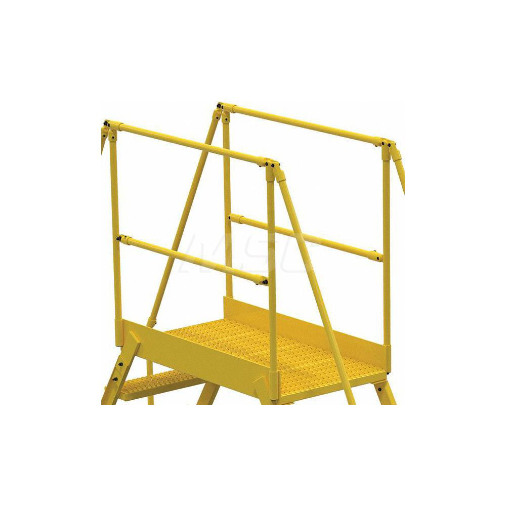 Vestil - 5-Step Steel Crossover Bridge: 500 lb Capacity, 23-1/2 ...
