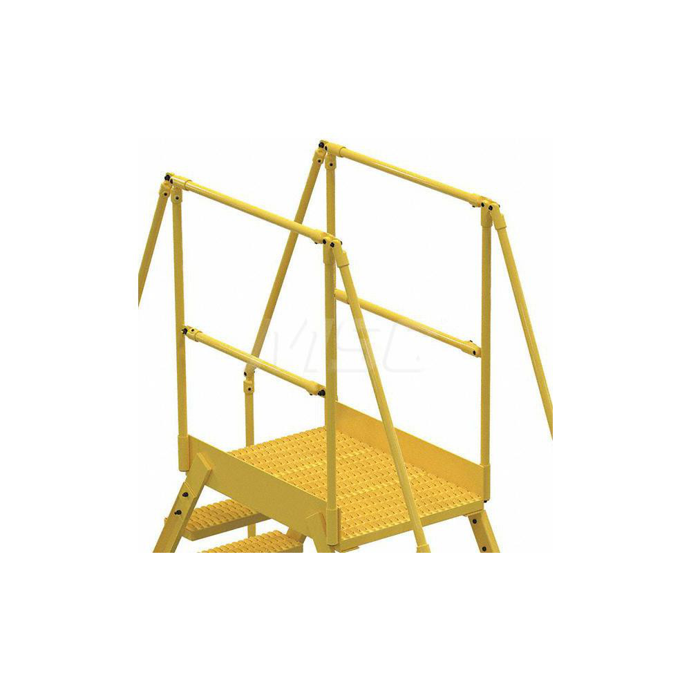 Vestil - 4-Step Steel Crossover Bridge: 500 lb Capacity, 23-1/2 ...