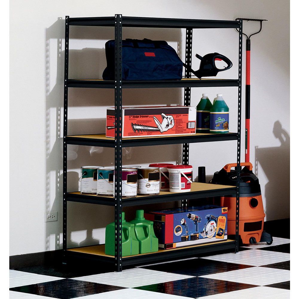 Edsal - Steel Adjustable Shelving: 48" Wide, 24" Deep, 72" High | MSC ...