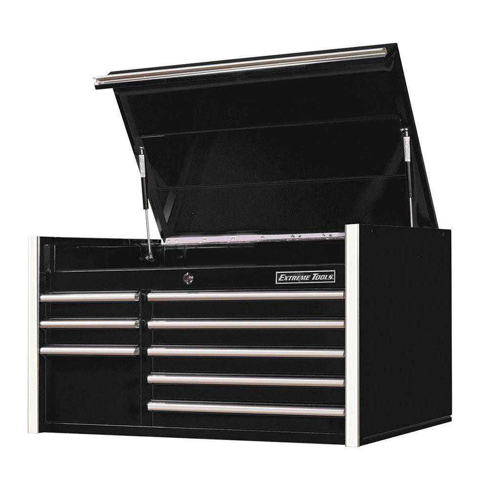 EXTREME TOOLS - Tool Chest: 8 Drawers, 25" OAD, 21-3/8" OAH, 41" OAW ...