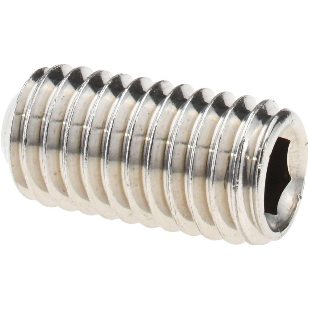 Value Collection - Set Screw: 1/2-13, 1" Cup Point, Stainless Steel ...