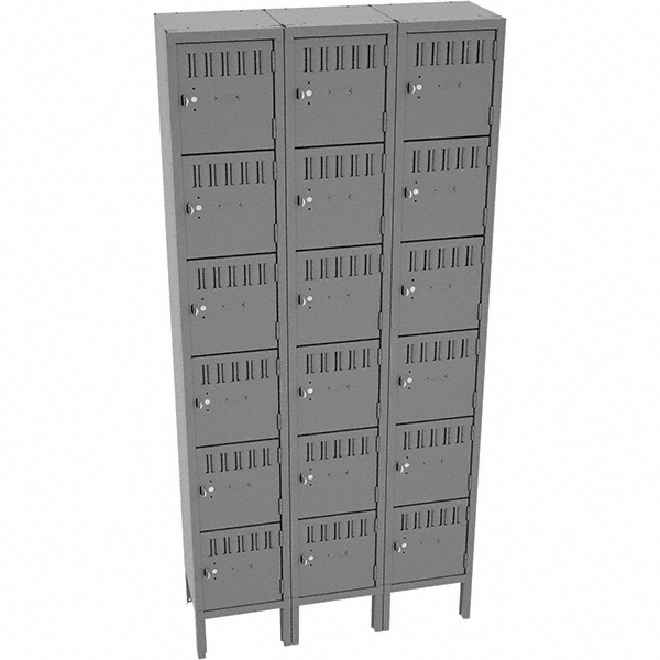 Tennsco - Lockers: Locker Style: 3-Wide | MSC Direct
