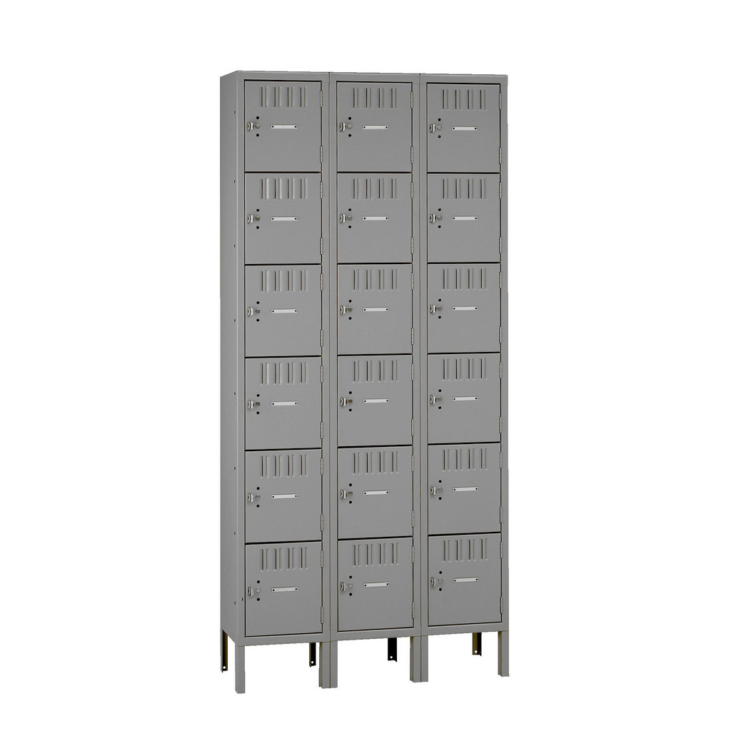Tennsco - Lockers: Locker Style: 3-Wide; Locker Configuration: 3-Wide ...