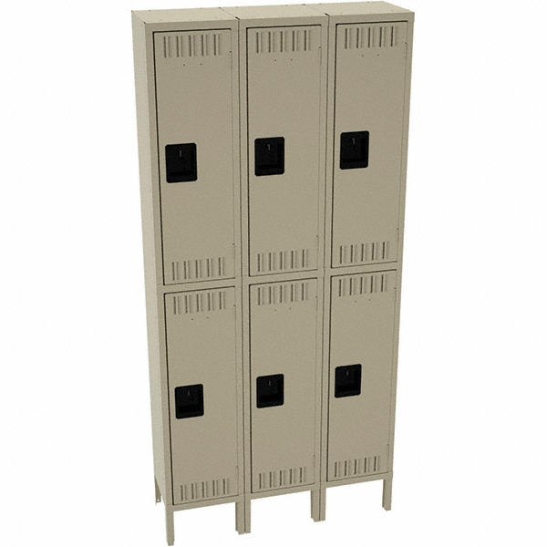 Tennsco - Lockers: Locker Style: 3-Wide | MSC Direct