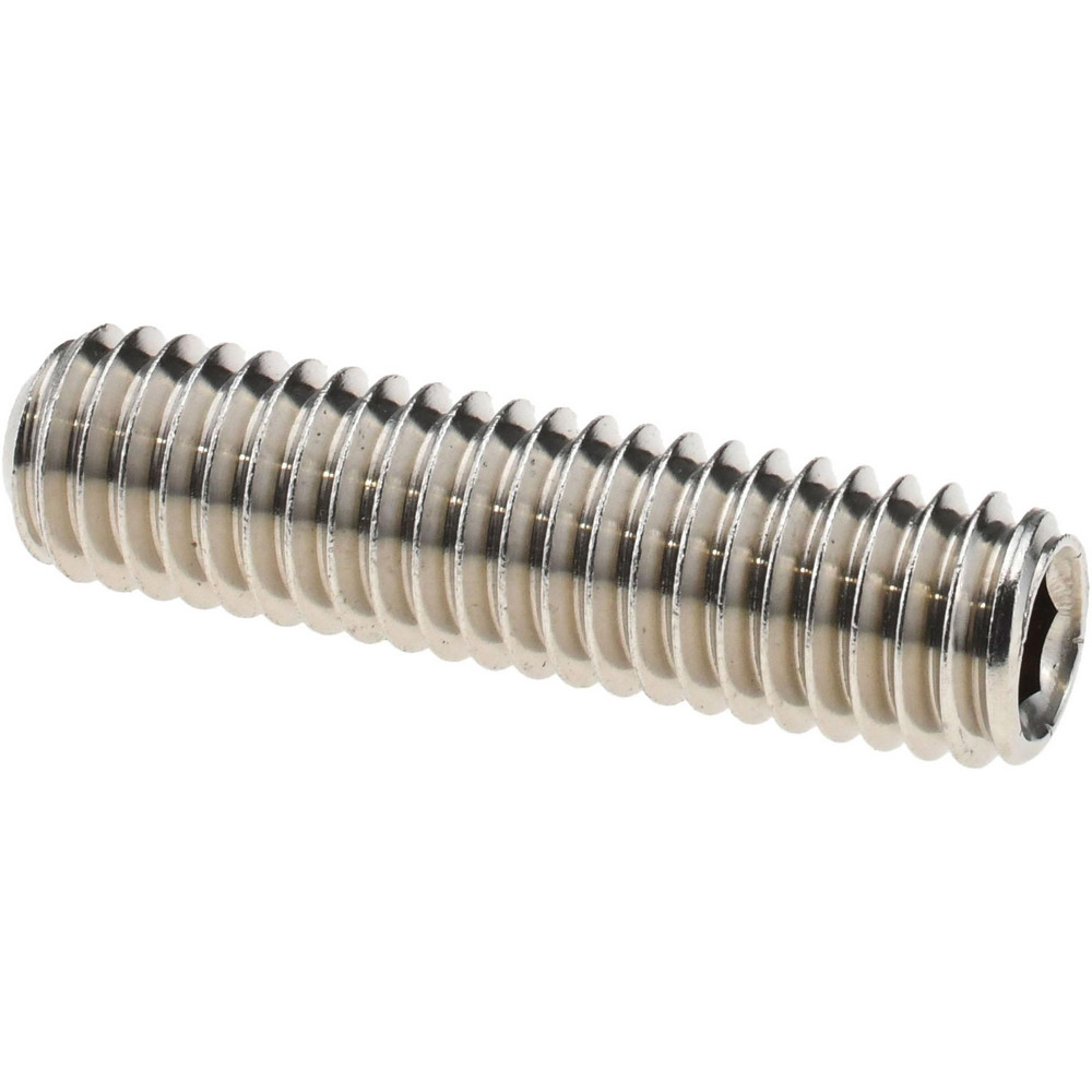 Value Collection - Set Screw: 3/8-16, 1-1/2" Cup Point, Stainless Steel ...