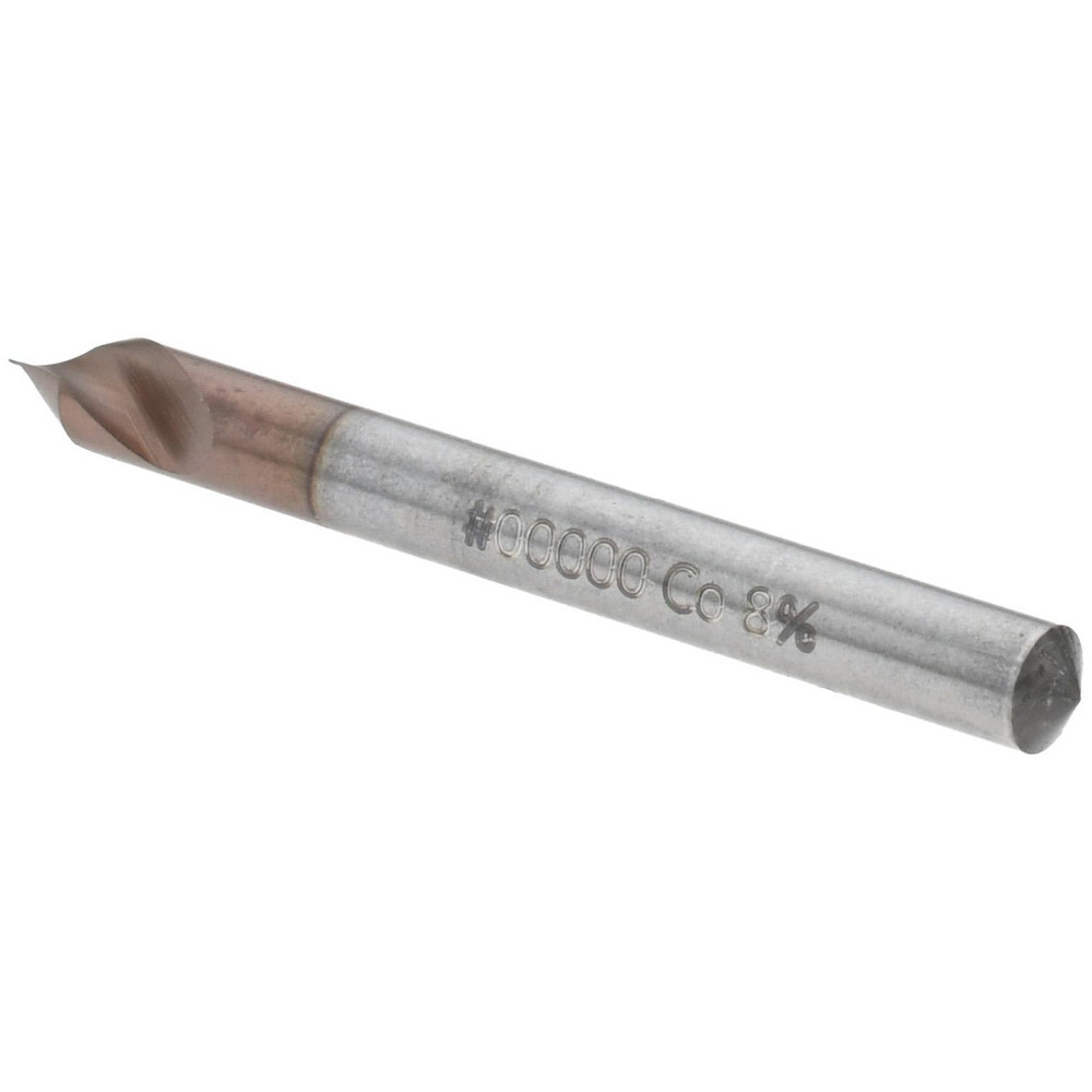 Magafor - Combination Drill & Countersink: #00000, 1/8" Body Dia, 118 ...