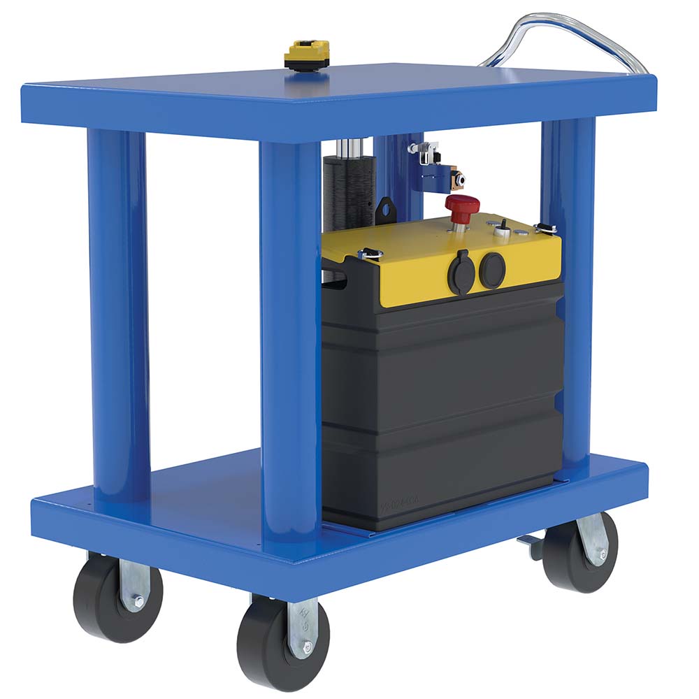 Vestil - Mobile Battery Lift Table: 4,000 lb Capacity, 36-1/2 to 54-1/2 ...