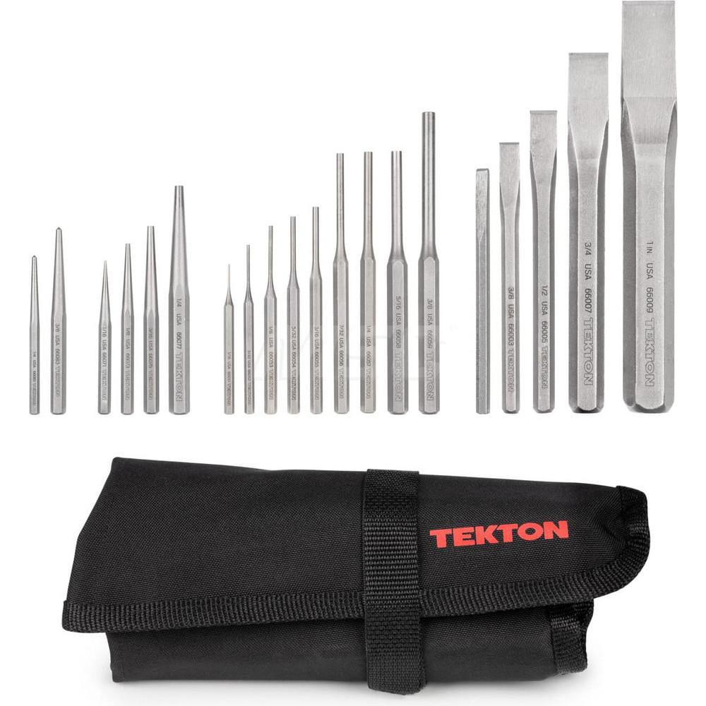 Tekton Punch Chisel Set 20 Pc MSC Direct