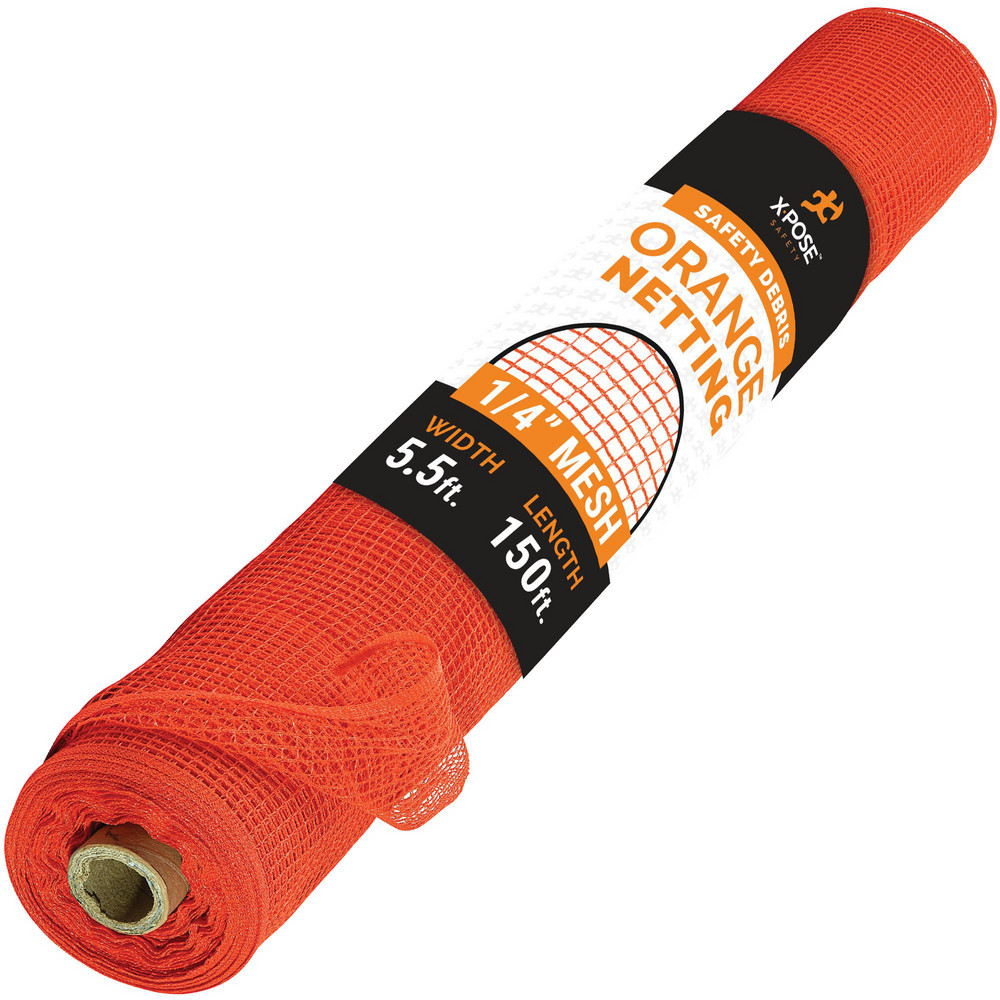 Xpose Safety - 5'6" x 1/4" x 150' Heavy-Duty Fire-Retardant Multi ...