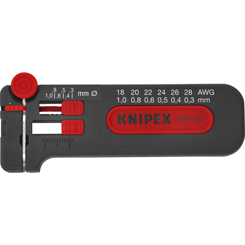 Knipex - Wire & Cable Strippers: Maximum Capacity: 0.30 to 1.0 mm; Type ...
