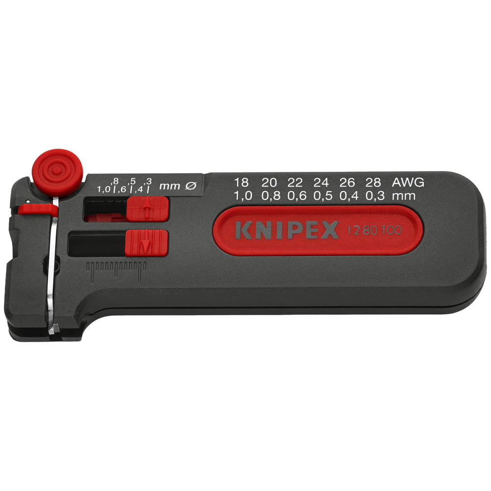 Knipex - Wire & Cable Strippers: Maximum Capacity: 0.30 to 1.0 mm; Type ...