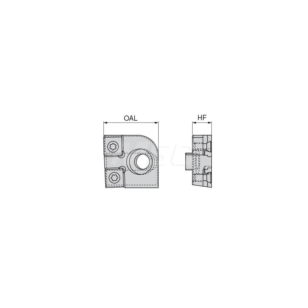 Komet - Drill Cartridges; Series: D60; Cartridge Location: Outer ...