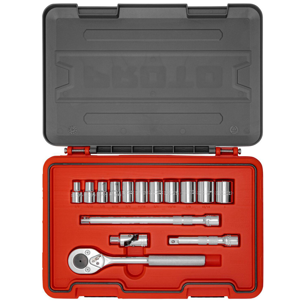 Proto - Combination Hand Tool Sets: Set Type: Socket Set; Number Of ...