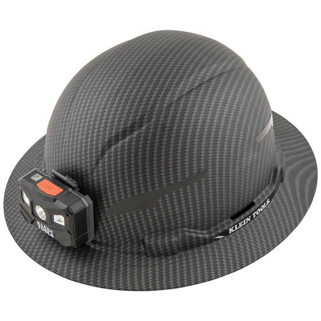 Klein Tools - Hard Hat: Full Brim, Class E, 4-Point Suspension | MSC Direct