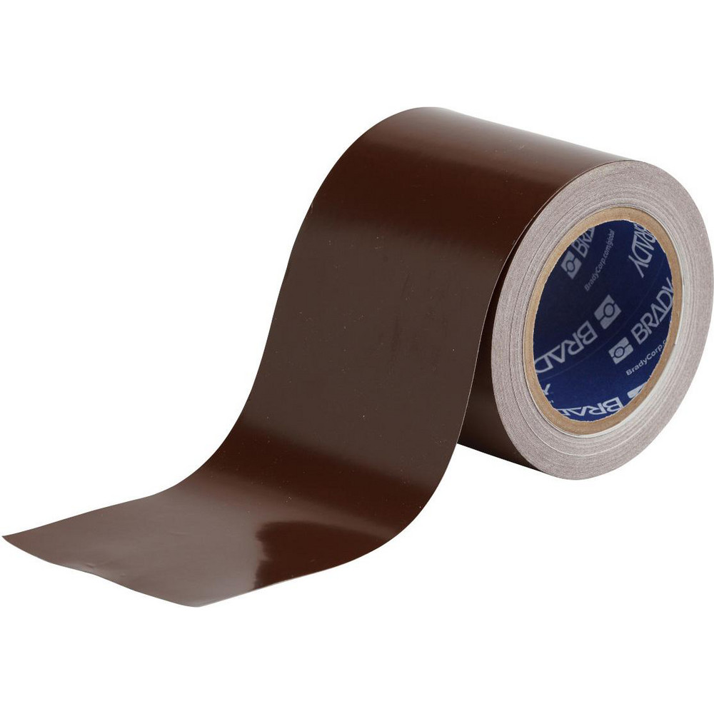 Brady - Floor & Egress Marking Tape & Strips: Surface Style: Smooth ...