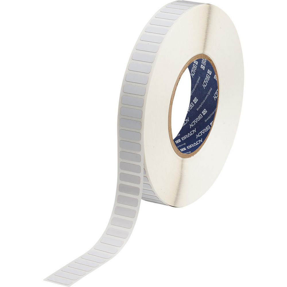 Brady - Die-Cut Label for Printer: 3/4", Polyimide, White | MSC Direct