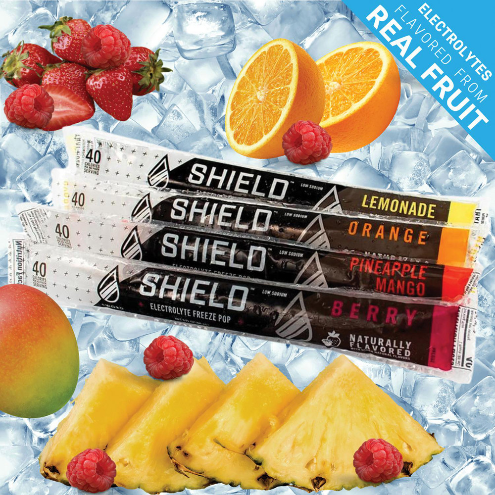 Shield - Shield Freeze Pop: 3 oz Pouch, Assorted Flavors, Frozen Liquid ...