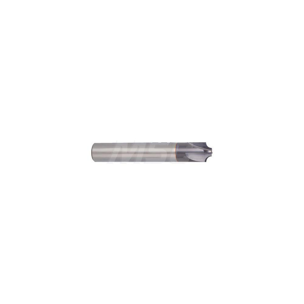 Guhring - Corner Rounding End Mill: 4.00 mm Radius, 14.00 mm Dia, 4 ...