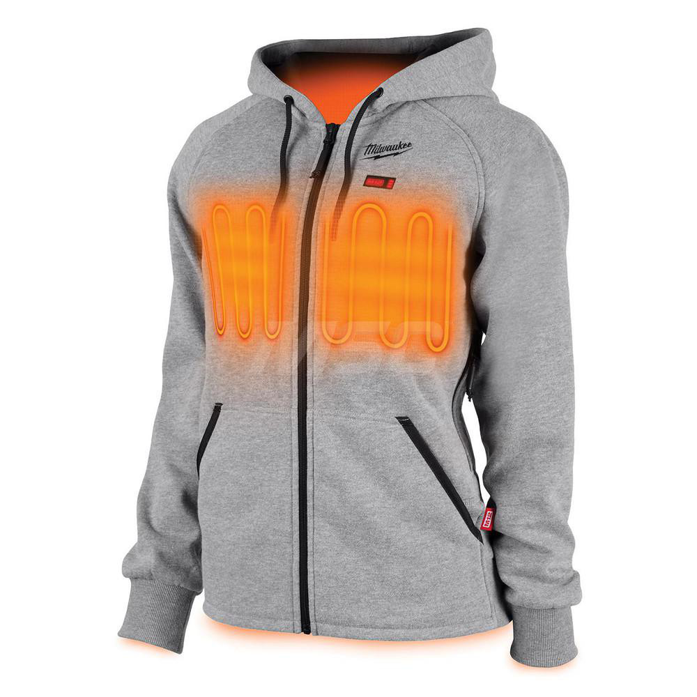 Milwaukee Tool - Heated Hooded: Size 2X-Large, Polyester, Zipper ...