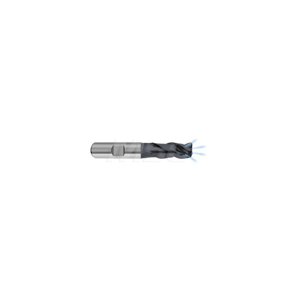 Guhring - Corner Radius End Mill: 10.00 mm Dia, 22.00 mm LOC, 1.50 mm ...