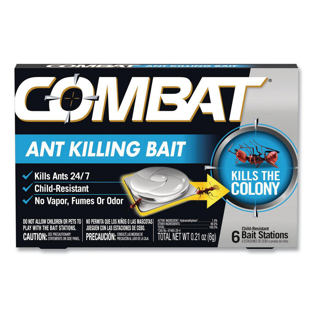 COMBAT - Insecticide for Ants: 0.21 oz Box, Disc | MSC Direct