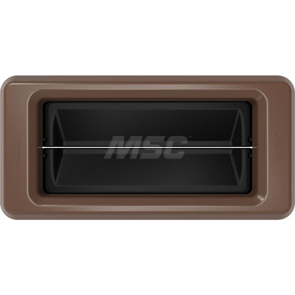 Toter - Trash Can & Recycling Container Lids; Lid Shape: Rectangle ...