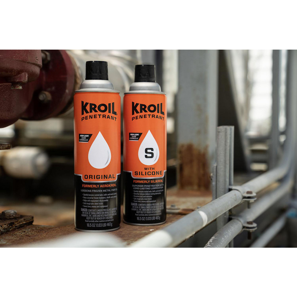 Kroil - Penetrant: 16-1/2 oz Aerosol Can, Silicone | MSC Direct