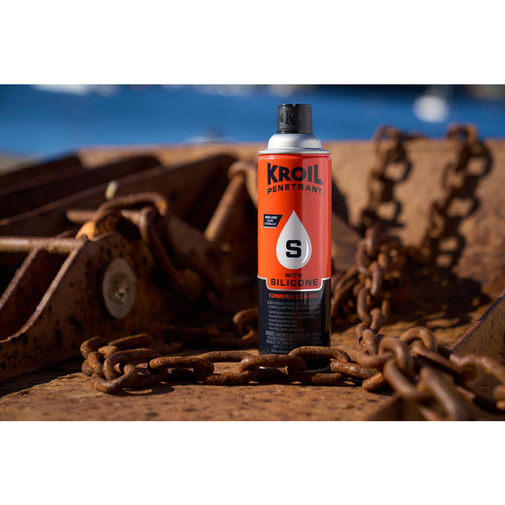 Kroil - Penetrant: 16-1/2 oz Aerosol Can, Silicone | MSC Direct