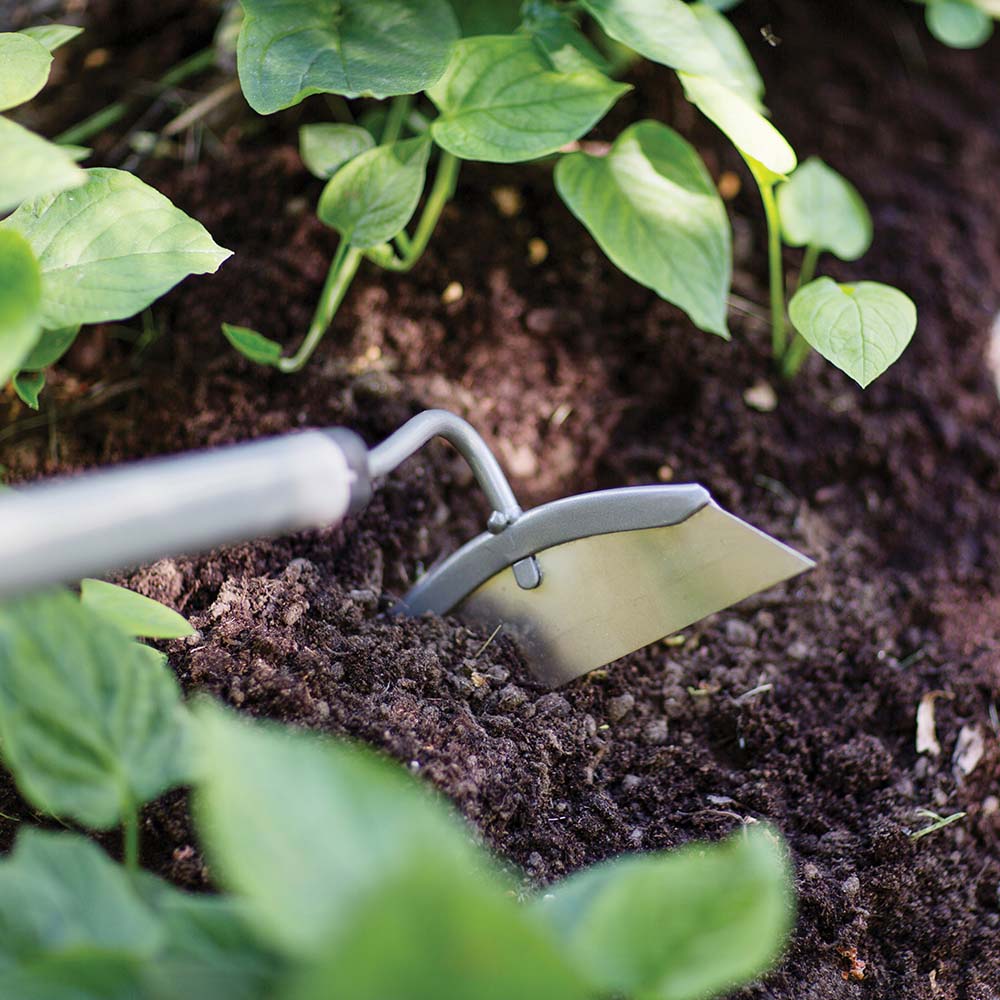 Fiskars - Garden Hoe: 7-1/4" Wide, Square, Steel | MSC Direct