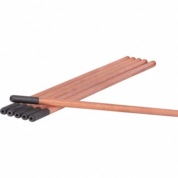 PRO-SOURCE - Stick Welding Electrode: 1/4" Dia, 12" Long, Carbon ...