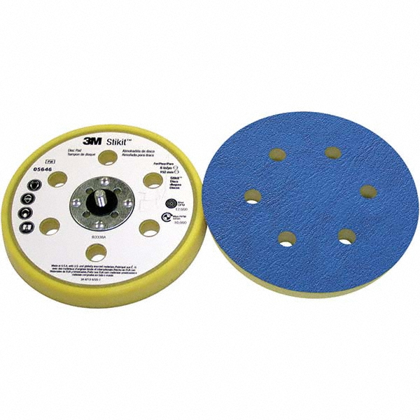 3M - Disc Backing Pad: 6" Dia, Disc Pad | MSC Direct