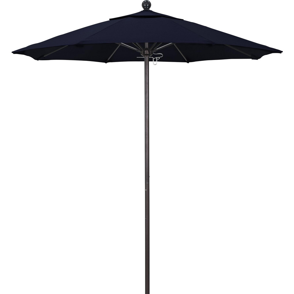 California Umbrella - Patio Umbrella: 90" Dia, 8' High, Pacifica, Navy ...