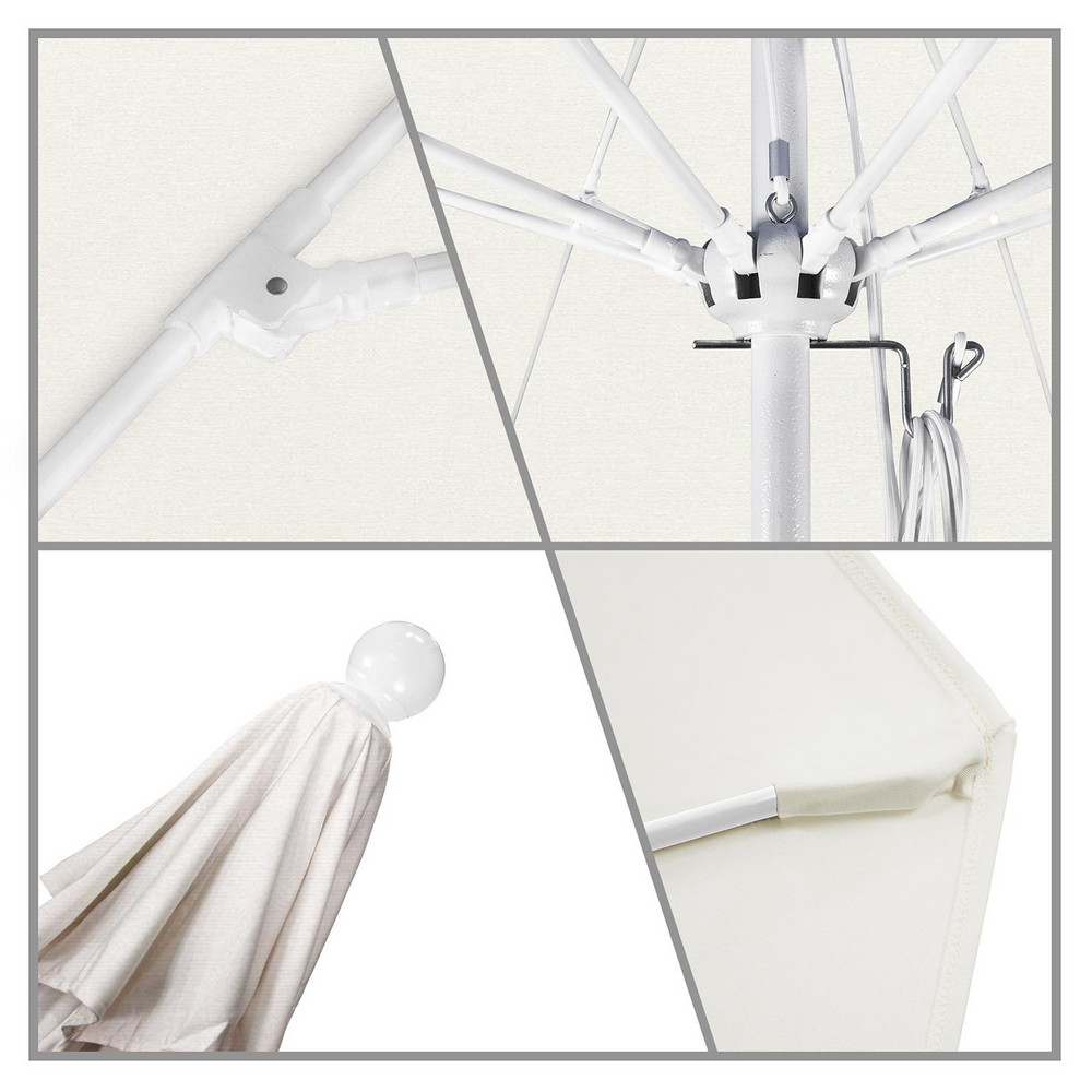 California Umbrella - Patio Umbrella: 132" Dia, 8.917' High, Pacifica ...