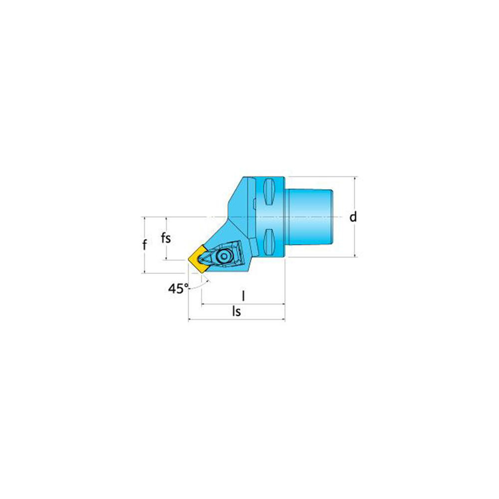 Ingersoll Cutting Tools - Modular Turning & Profiling Head: Size C6, 56 ...