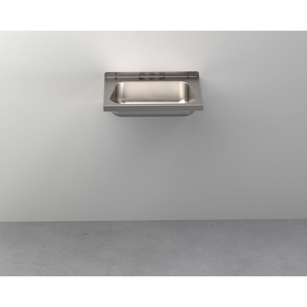 Acorn Engineering - Trough Sink: Wall Mount, 1 Compartment, 304 ...