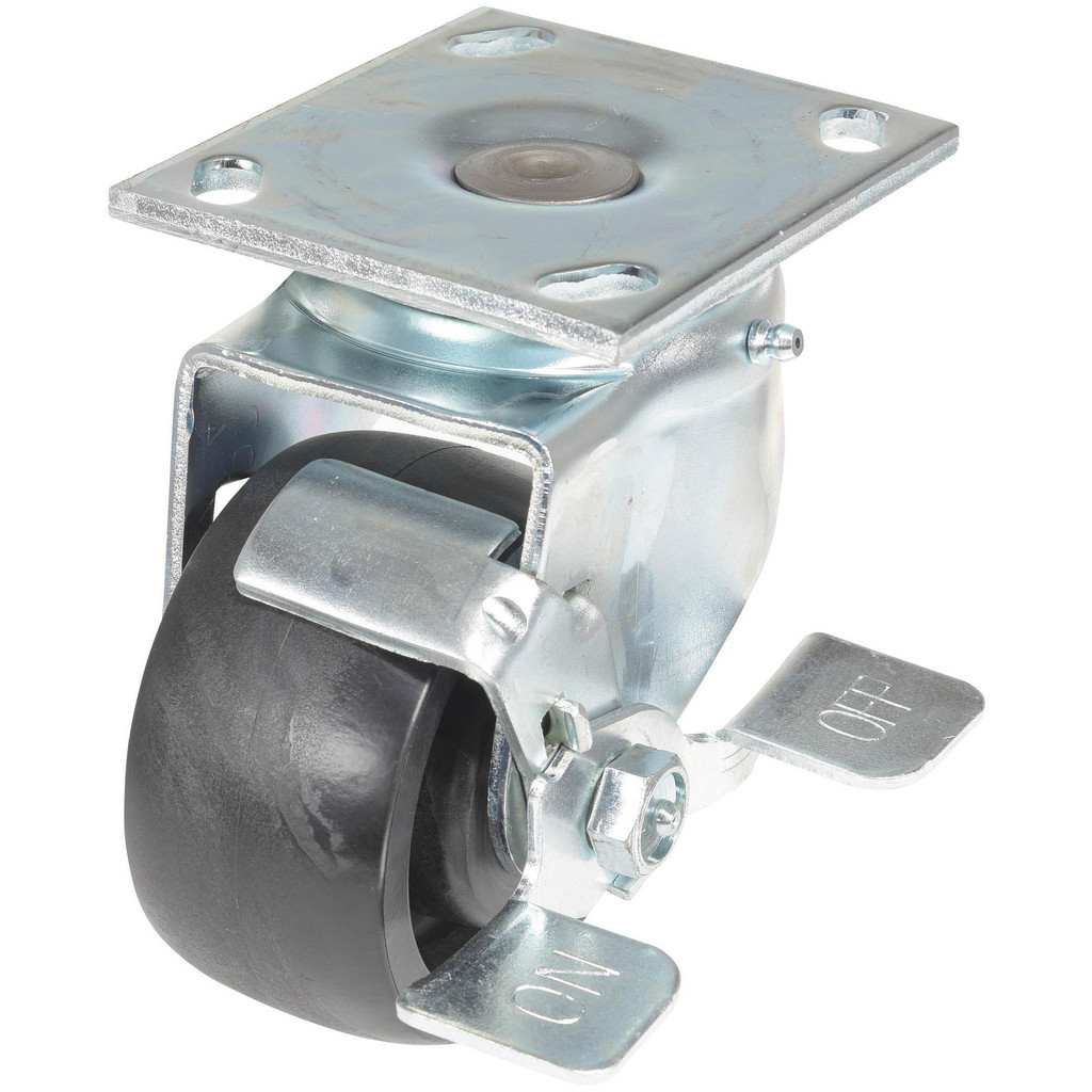 Vestil - Caster Wheels: Wheel Diameter (Inch): 4; Mount Type: Plate ...