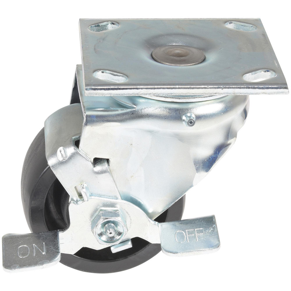 Vestil - Caster Wheels: Wheel Diameter (Inch): 4; Mount Type: Plate ...