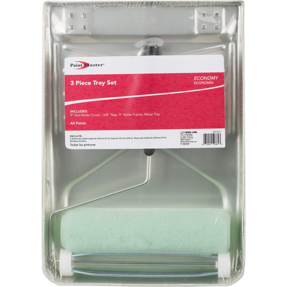 Shur-Line - Paint Roller Sets: Kit Type: Paint Roller; Roller Length: 9 ...