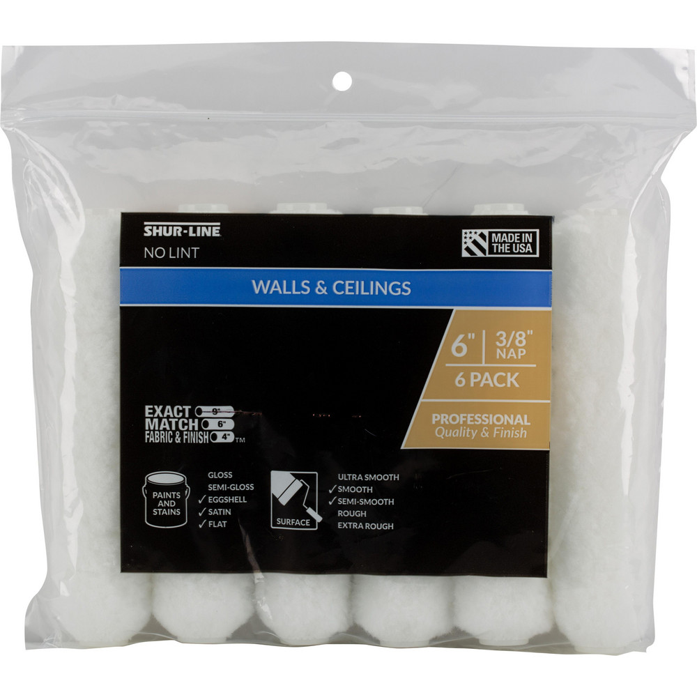 Shur-Line - Paint Roller Cover: 3/8" Nap | MSC Direct