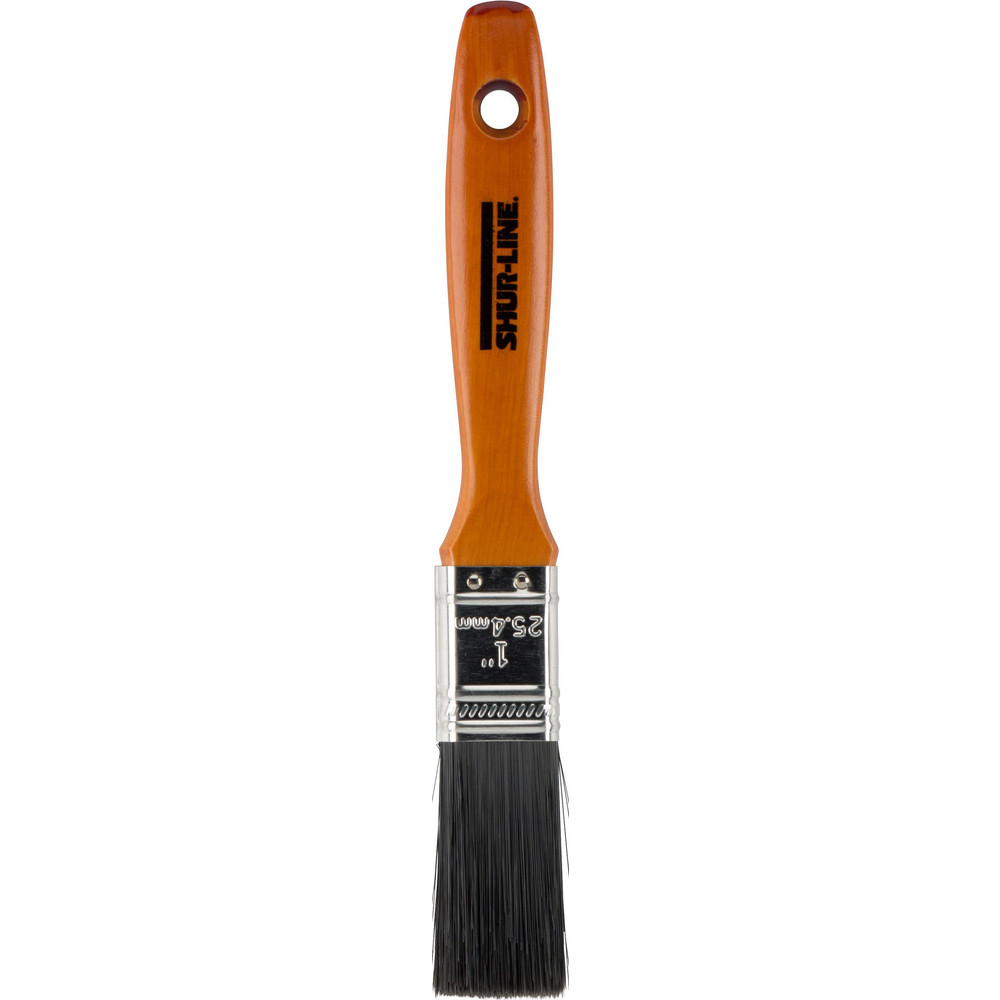 Shur-Line - 1X5 POLY BRSTL STL FRL WOOD HNDL FLAT VARN BRUSH | MSC Direct