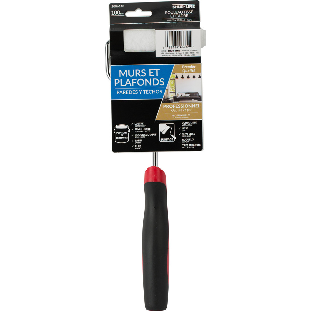 Shur-Line - Paint Roller Sets: Kit Type: Roller & Frame Combo; Roller ...