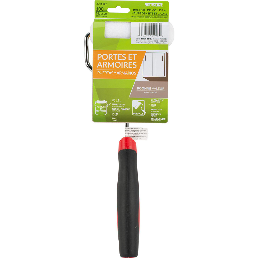 Shur-Line - Paint Roller Sets: Kit Type: Roller & Frame Combo; Roller ...