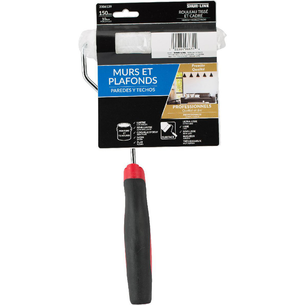 Shur-Line - Paint Roller Sets: Kit Type: Roller & Frame Combo; Roller ...