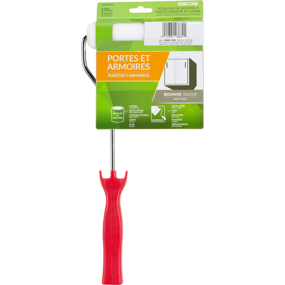 Shur-Line - Paint Roller Sets: Kit Type: Roller & Frame Combo; Roller ...